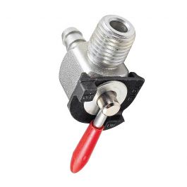 1/4" NPT Mini Fuel Valve Petcock For Harley & Custom Gas Tanks